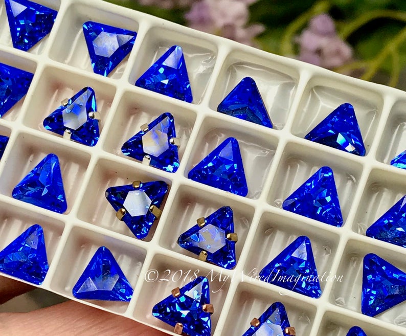 Triangle-Trillion Gems and Rhinestones – My Wired Imagination